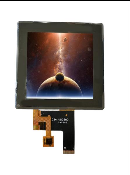 Quality LCD Panel TFT Display 3.4 Inch MIPI Interface 480x480 Industrial Digital LCD Screen for sale