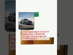 1.4 inch Digital Watch Full HD TFT Display Screen 240x240 met ALLo'clock Viewing Angle en ST7789V Driving IC
