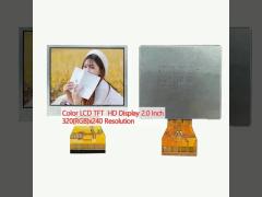Color LCD TFT  HD Display 2.0 Inch 320(RGB)x240 Resolution
