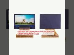 0.96 polegadas SPI Display Module Full Color LCD 128x64 150cd/M2 ST7735S