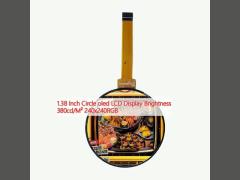 1.38 polegadas Círculo OLED LCD Display Brilho 380cd/M2 240x240RGB