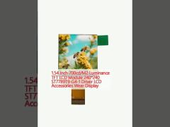 1.54 polegadas 700cd/M2 Luminância TFT LCD Modulo 240*240 ST7789T9-G4-1 Condutor Acessórios LCD Display de uso