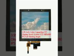 3.95 polegadas Color Capacitive TFT Display Touch Screen LCD 480x480 IPS Full Viewing Angle