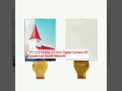 TFT LCD Display 2,7 polegadas Câmera Digital HD Quadrado LED Backlit 960x240