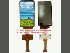 TFT Touch Screen LCD Touch Display Module HD IPS 3,5 polegadas Resolução 720x1280