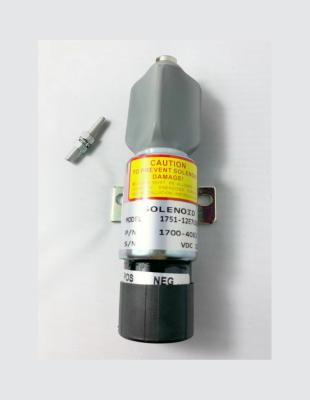 Cina Valvola solenoide di arresto 1751-12e7u1b1s1 12v 1751-24e7u1b1s1 24v Per escavatore 307 308 311 312 Motore 3064 in vendita