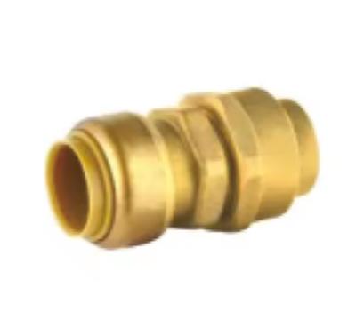 China Brass Push-Fit Coupling Connector for Copper PEX Pipes for sale