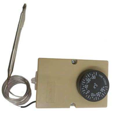 China F2000 Snap-Action Thermostat with ±30°C Adjustable Range for Refrigerators and Freezers - Mechanical Temperature Controller for sale