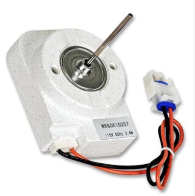 China WR60X10257 Refrigerator Evaporator Fan Motor 115 Volts 60 Hertz 2.4 Watts for GE Models for sale