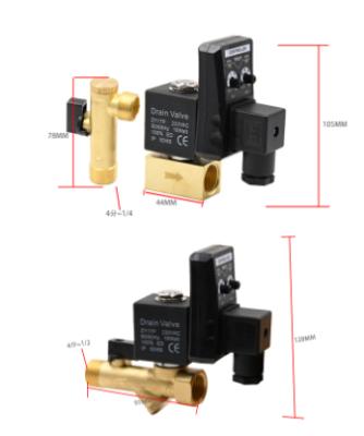 Cina Cooler integrato a drenaggio automatico a tempo con interfaccia AC 220V e 1/2 pollice per sistemi di compressore d'aria resistenti alla corrosione in vendita