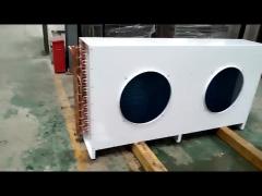 Double-Fan Air-Cooled Condenser with Copper Tube & Aluminum Fin