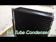 marine copper condenser with aluminum fins 12mm tube corrosion resistant