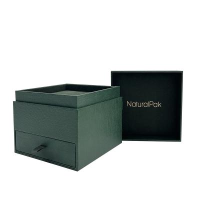 Cina Rectangle Cardboard Custom Watch Box Packaging Rigid in vendita