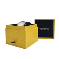 China Custom Paper Creative Wrist Watch Packaging Boxes With Drawer for sale