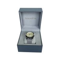 China Custom Blue Oem Wrist Watch Packaging Boxes Shape Square for sale