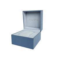 China Custom Blue Oem Wrist Watch Packaging Boxes Shape Square for sale