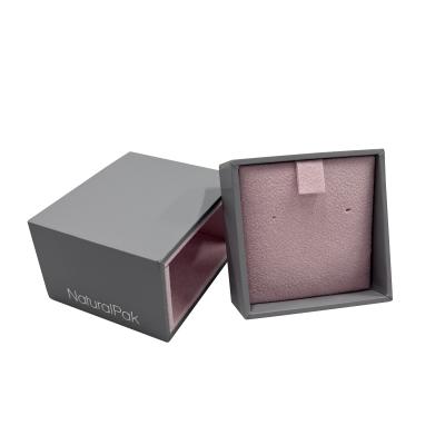 China Custom drawer jewelry box packaging With Heavy Sleeve For Ring Gift Te koop