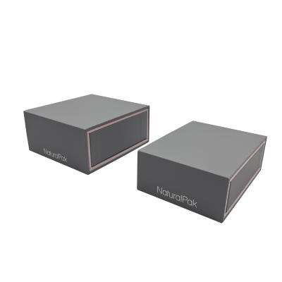 China Custom drawer jewelry box packaging With Heavy Sleeve For Ring Gift Te koop