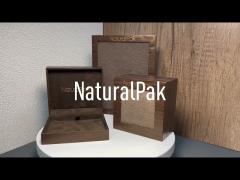 Naturalpak Round Gifts Packing Boxes Foldable High End
