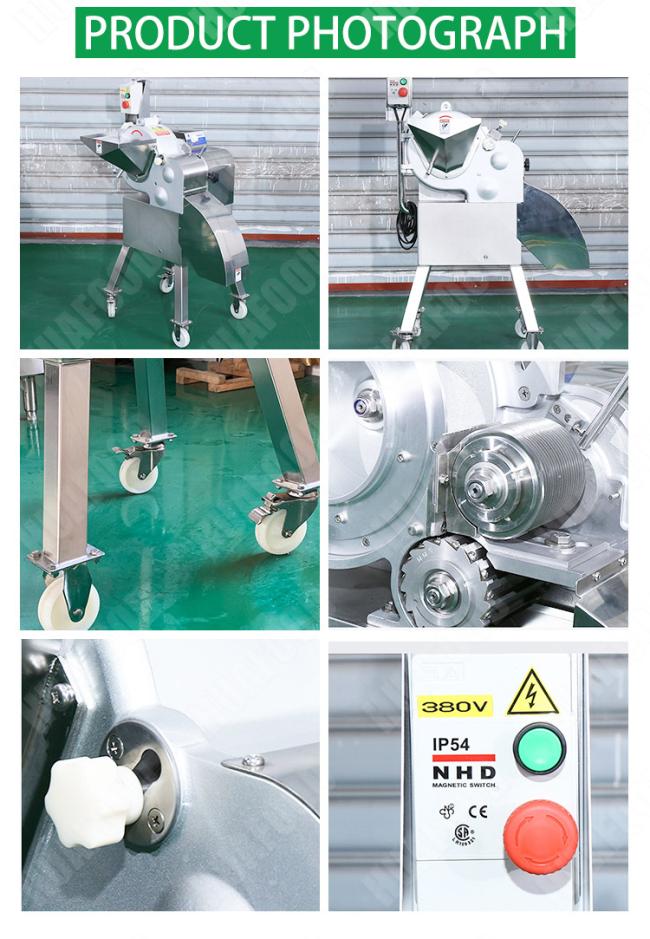 industrial vegetable cutting machine vegetables fruit ginger potato carrot dicing slicing cube cutting machine