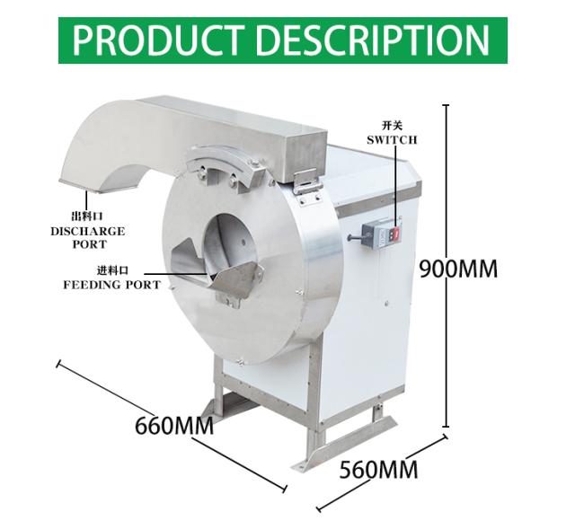 Professional French Fries Making Commercial Fried Potato Chips/Potato Stick Machine With Great Price
