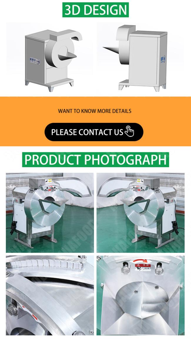 Professional French Fries Making Commercial Fried Potato Chips/Potato Stick Machine With Great Price