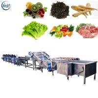 China Multifunctional small vegetable washer cutting pickled vegetable processing machine for sale