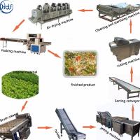 China Multifunctional small vegetable washer cutting pickled vegetable processing machine for sale