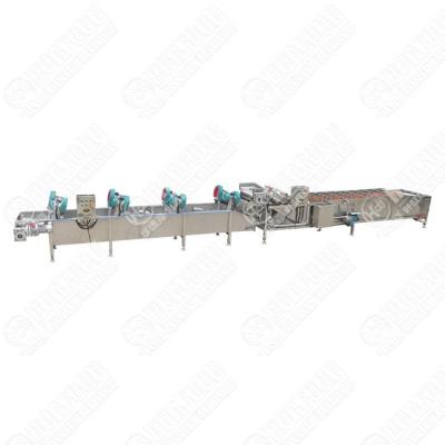 China Industrial Frozen French Fries Production Line High Quality French Fries Product Fried Potato Chips Manufacturing Plant for sale