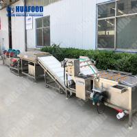 China Industrial Mushroom Air Bubble Washing Machine Tomato Paste Making Process Machine Clean Vegetable Processing for sale
