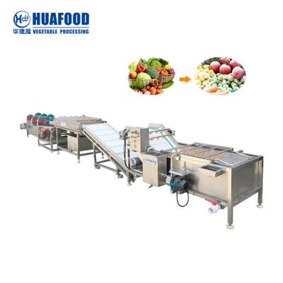 China Fruit And Vegetable Bubble Cleaning Machine Avocado Washing And Cleaning Line Cleaning And Drying Line for sale