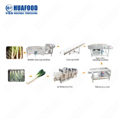China Peeling And Cleaning Conveyor Cutting Machine Salad Washing And Cleaning Machine Asparagus Washing Machine for sale