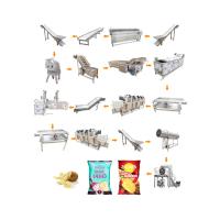 China Automatic Factory Price Prawn Crackers Chips Extruded Processing Machine Shrimp Crisps Making Machine for sale
