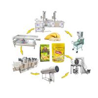 China small scale Crispy Banana Chips Production Line Plantain Chips Making Processing for sale