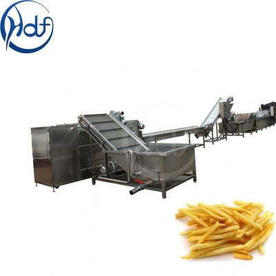 300kg/h 500kg/h 1000kg/h frozen french fries making machine french fries production line processing machines