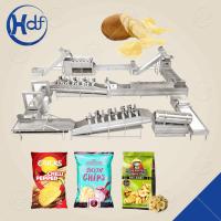 China Crisp Making Machine Semi-automatic Potato Chips Production Line Fully Automatic Potato Chips Making Machine for sale