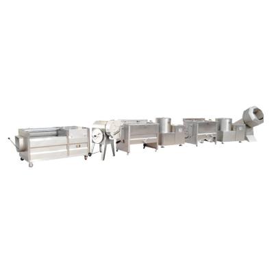 China Potato Fries French Fries Frozen Production Line Small Scale Potato Chips Making Machine Factory Price French Fries Maker for sale