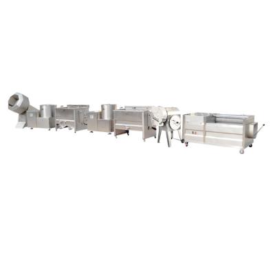 China Semi-automatic French Fries Production Line Turkish French Fries Production Line Manufacture Of Frying Lines for sale