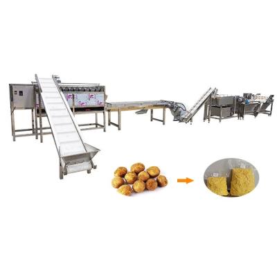 China Crouton Bread Chips Production Line Extruded Bread Croutons Snacks Making Machine for sale
