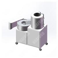 China Automatic Root Vegetable Fruit Ginger Roller Peeler Cassava Potato Washing Peeling Machine for sale