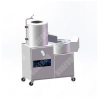 China Fully Automatic Potato Peeler And Slicer Machine for sale