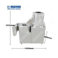 China Fully Automatic Potato Peeler And Slicer Machine for sale