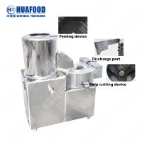 China Fully Automatic Potato Peeler And Slicer Machine for sale