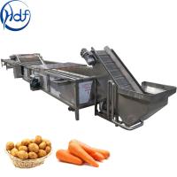 China automatic groundnut turmeric cleaning machine automatic fruit and vegetable washing machine for sale