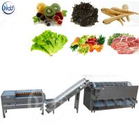 China automatic groundnut turmeric cleaning machine automatic fruit and vegetable washing machine for sale