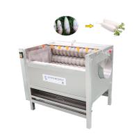 China pineapple washing plantain peeling machine fruit peeling, vegetable cleaning solution for sale