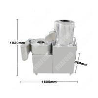China large capacity commerical larvae microwave dryer machine for sale