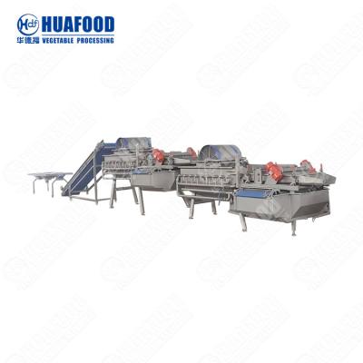 China High Efficiency Chives Carrots Celery Broccoli Fruit Leafy Vegetable Vortex Washing Machine for sale