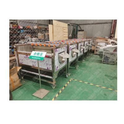Professional Air Compressor Brush For Vegetable Clean Machine For 0-500G