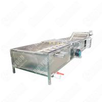 China Multi-Function Cube Commercial Shock Absorber Potatoes Apple Washing Machine for sale